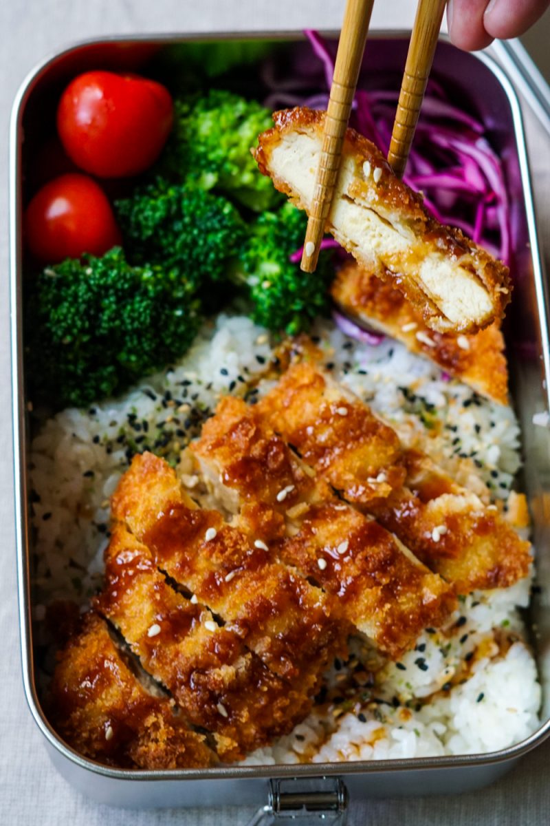 Chicken Katsu Bento Box (Easy Japanese Lunch Idea) - Brown and Hungry